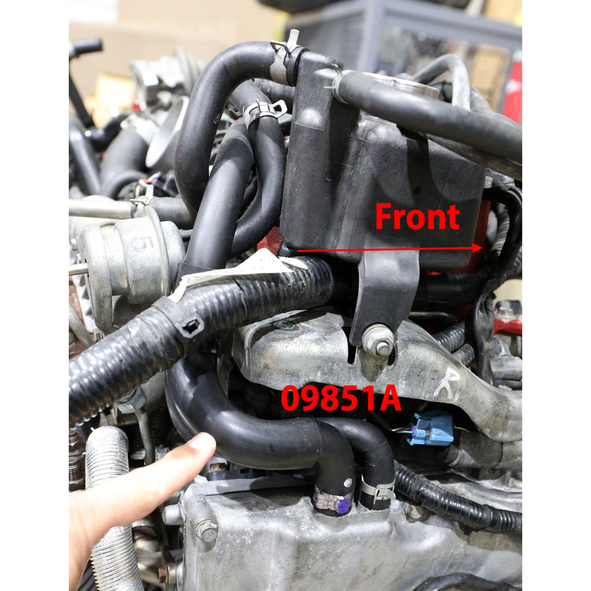 Subaru PCV Breather Hoses 2008-2014 STI - FastWRX.com