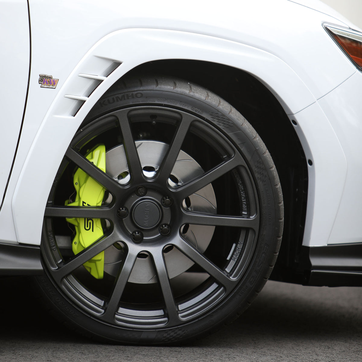 Mach V/Subaru STI 6-Piston/2-Piston Brembo Brake Kit 2022+ WRX - FastWRX.com