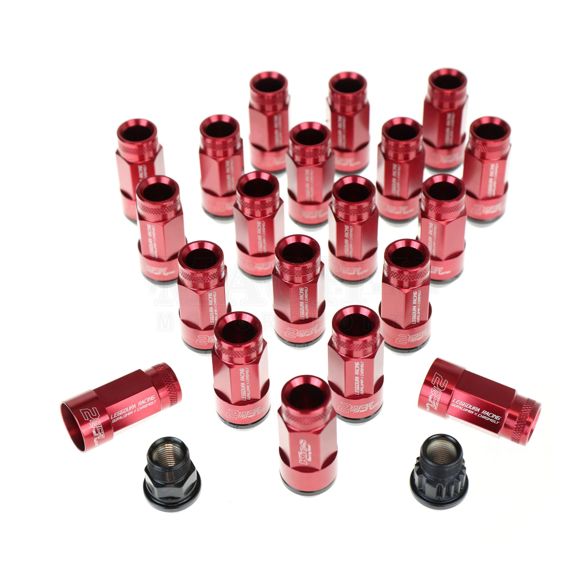 Kics Leggdura Racing Shell Type Lug Nut Set - FastWRX.com
