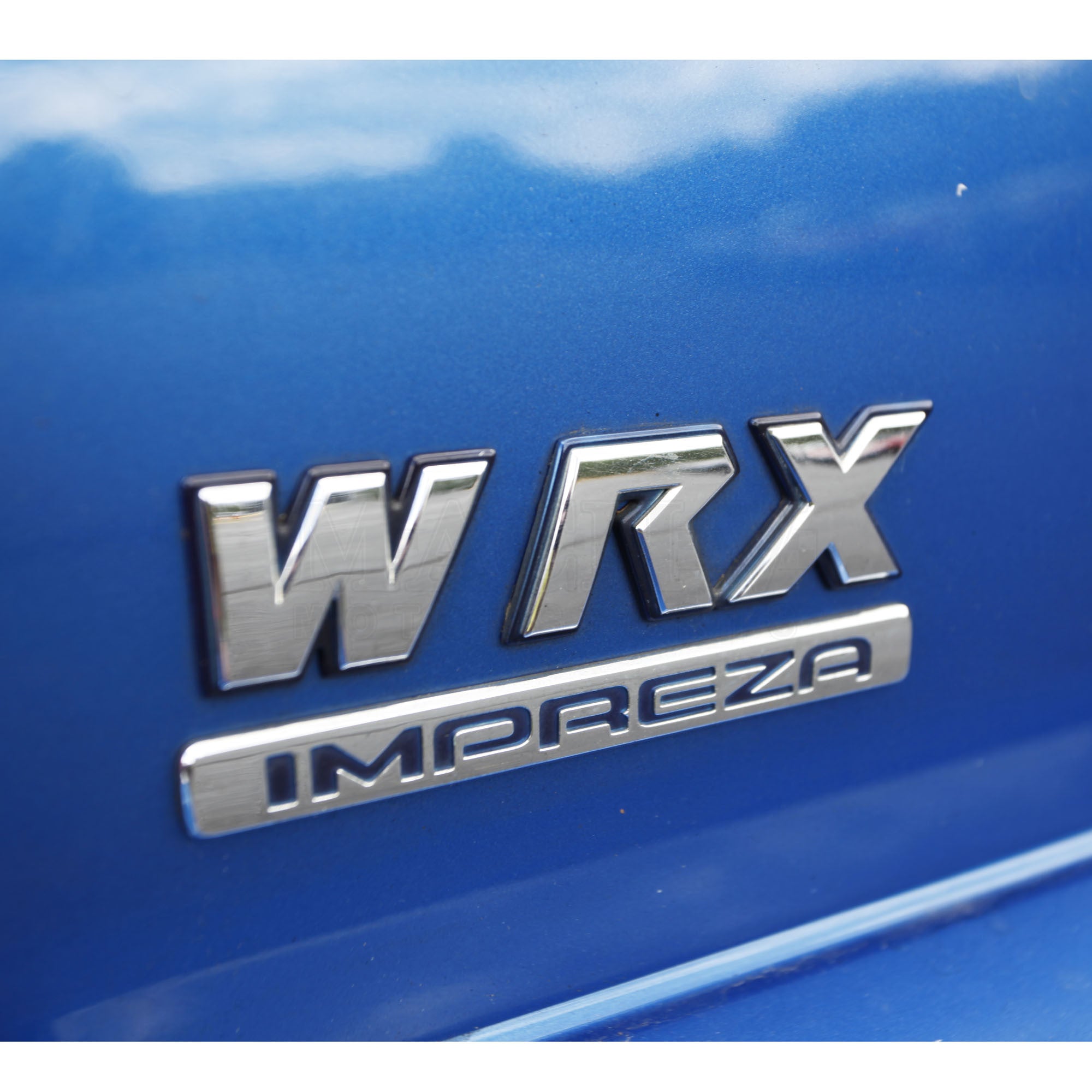 WRX Trunk Badge 2002-2005 WRX/STI - FastWRX.com