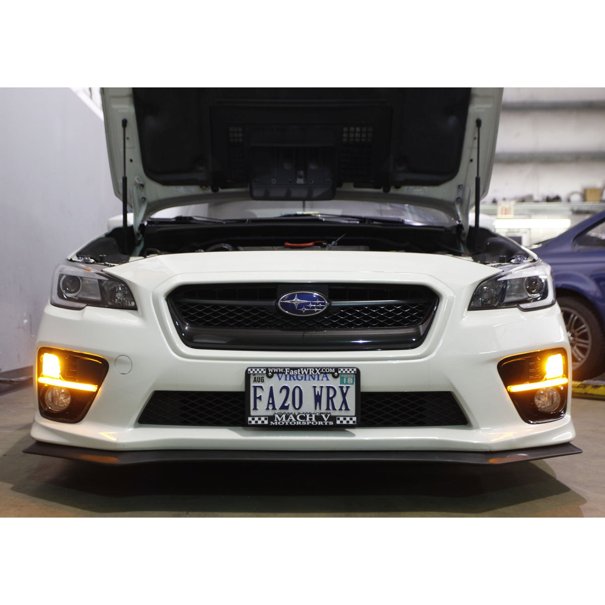 JDM WRX S4-Style DRL Fog Lamp Bezels 2015-2017 WRX/STI - FastWRX.com