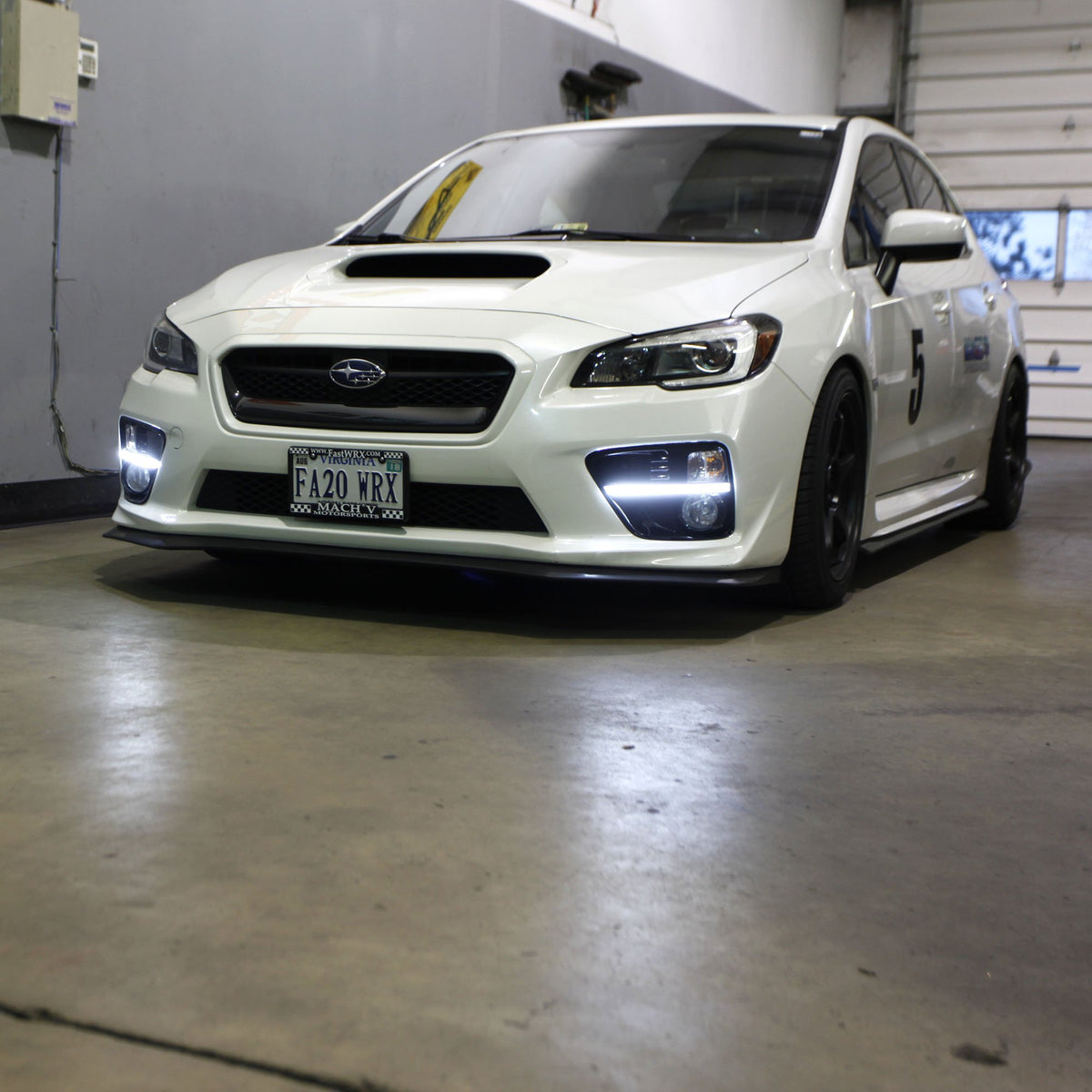 JDM WRX S4-Style DRL Fog Lamp Bezels 2015-2017 WRX/STI - FastWRX.com