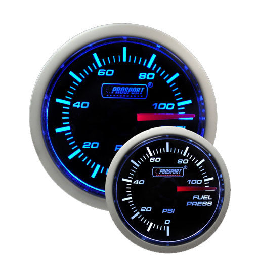 Prosport Performance Series Fuel Pressure Gauge - 52mm - FastWRX.com