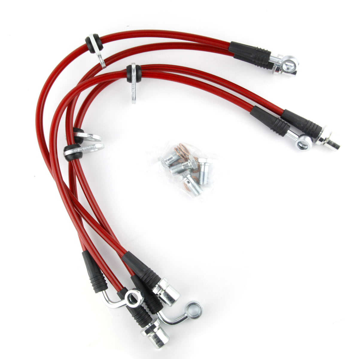 Mach V Stainless Steel Braided Brake Lines BRZ/FR-S/GR86 - FastWRX.com