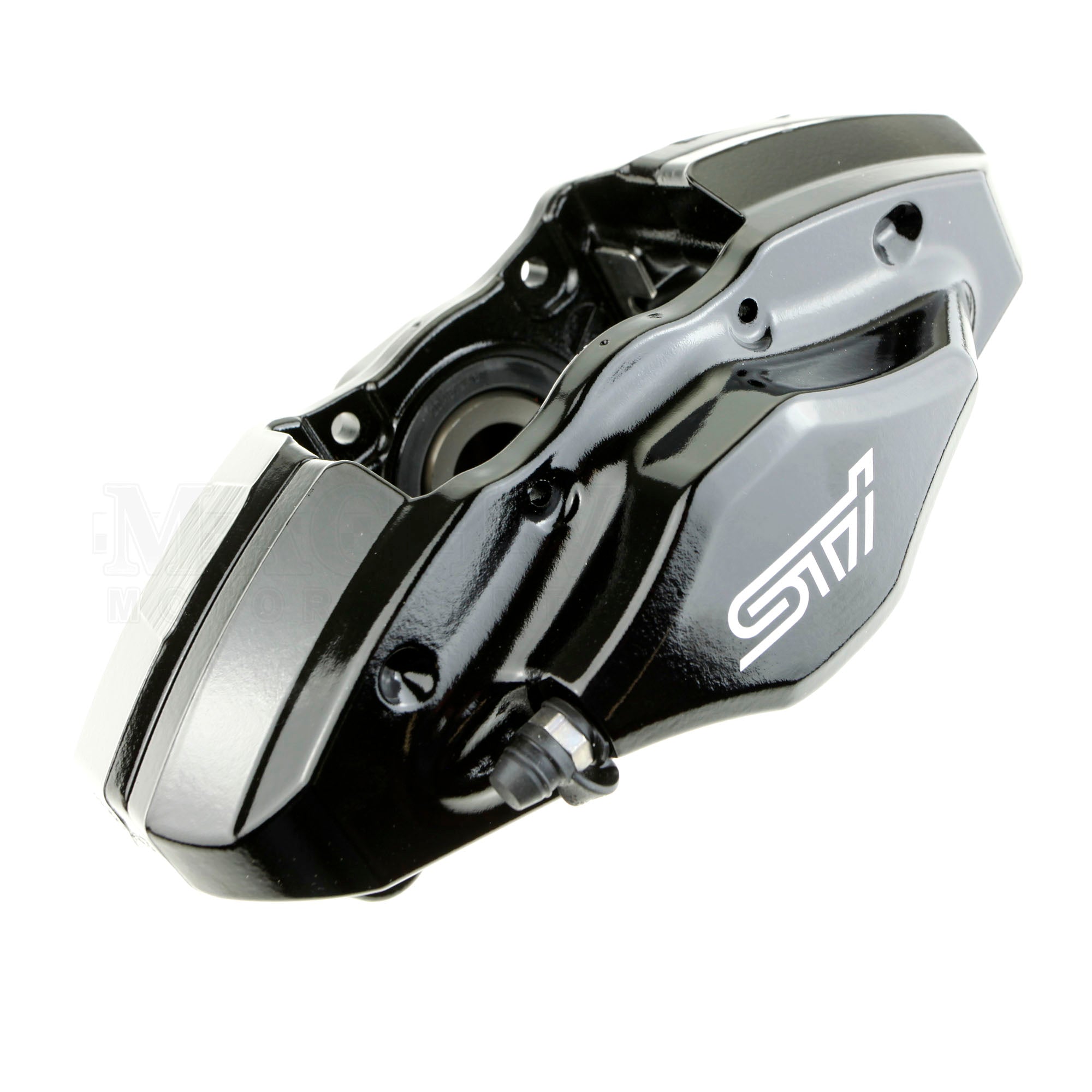 Subaru Black/Red/Gold STI Brembo 2-Pot Rear Caliper A La Carte ...