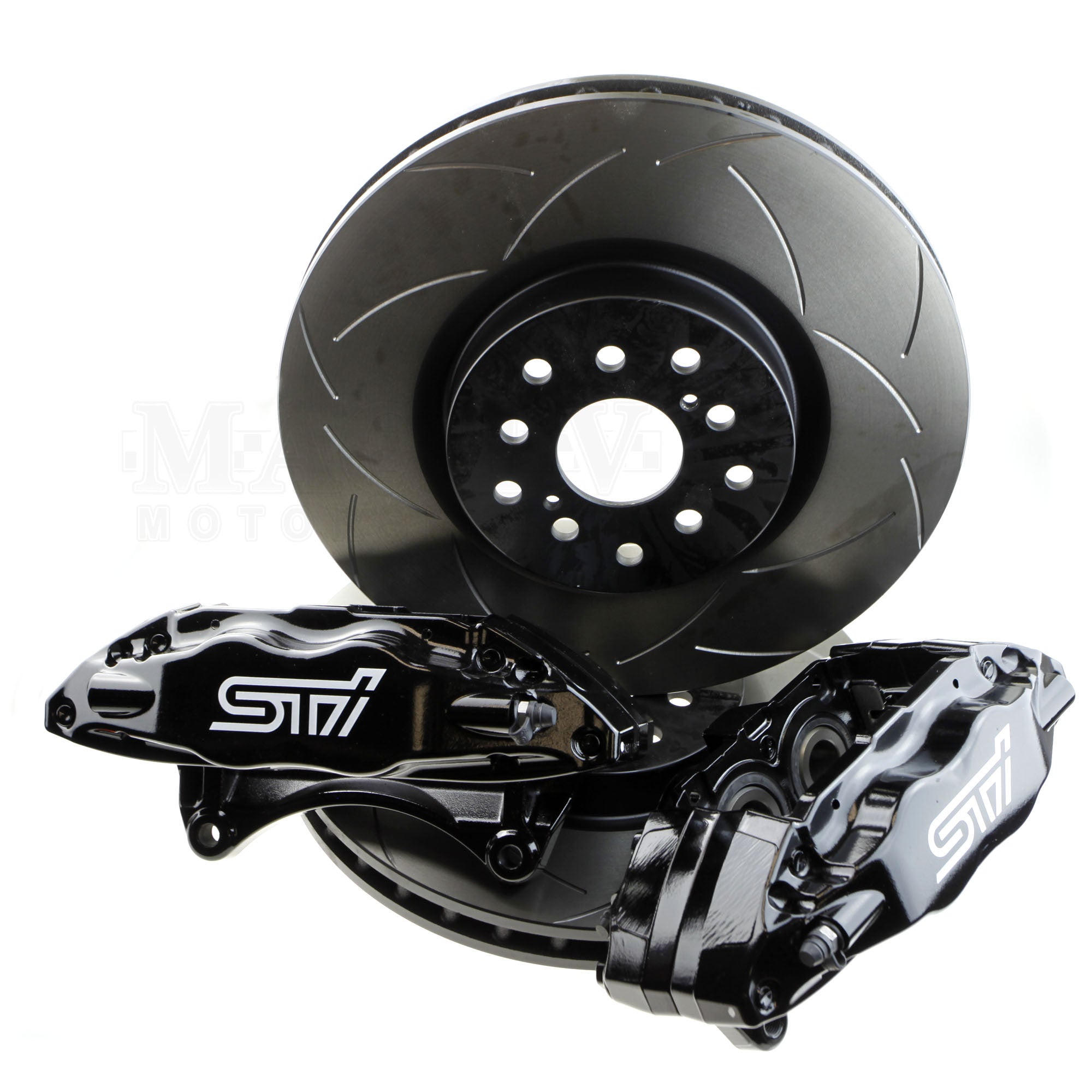 Subaru Brembo 4-Piston Front Brake Kit - FastWRX.com