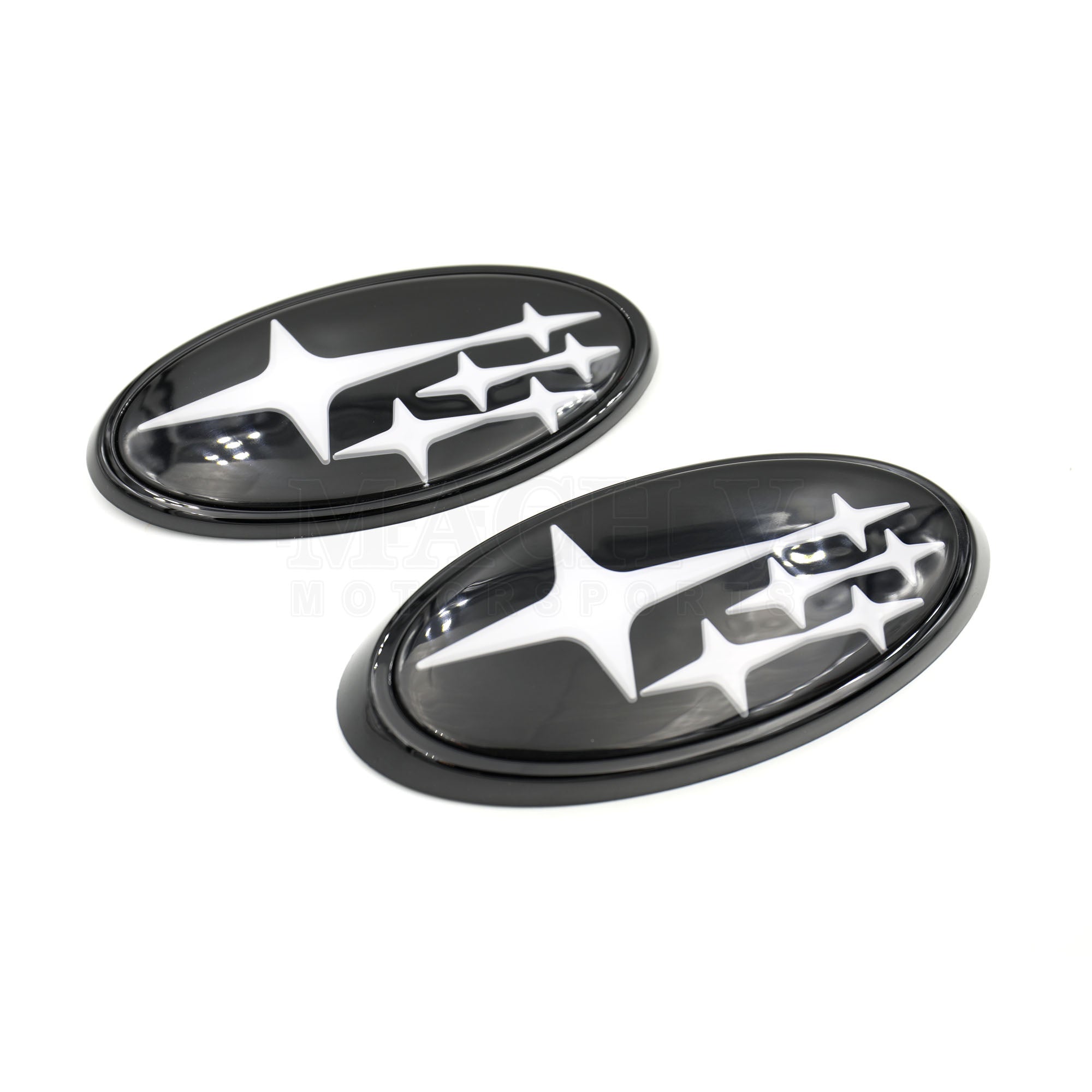 Black Subaru Emblem Badge