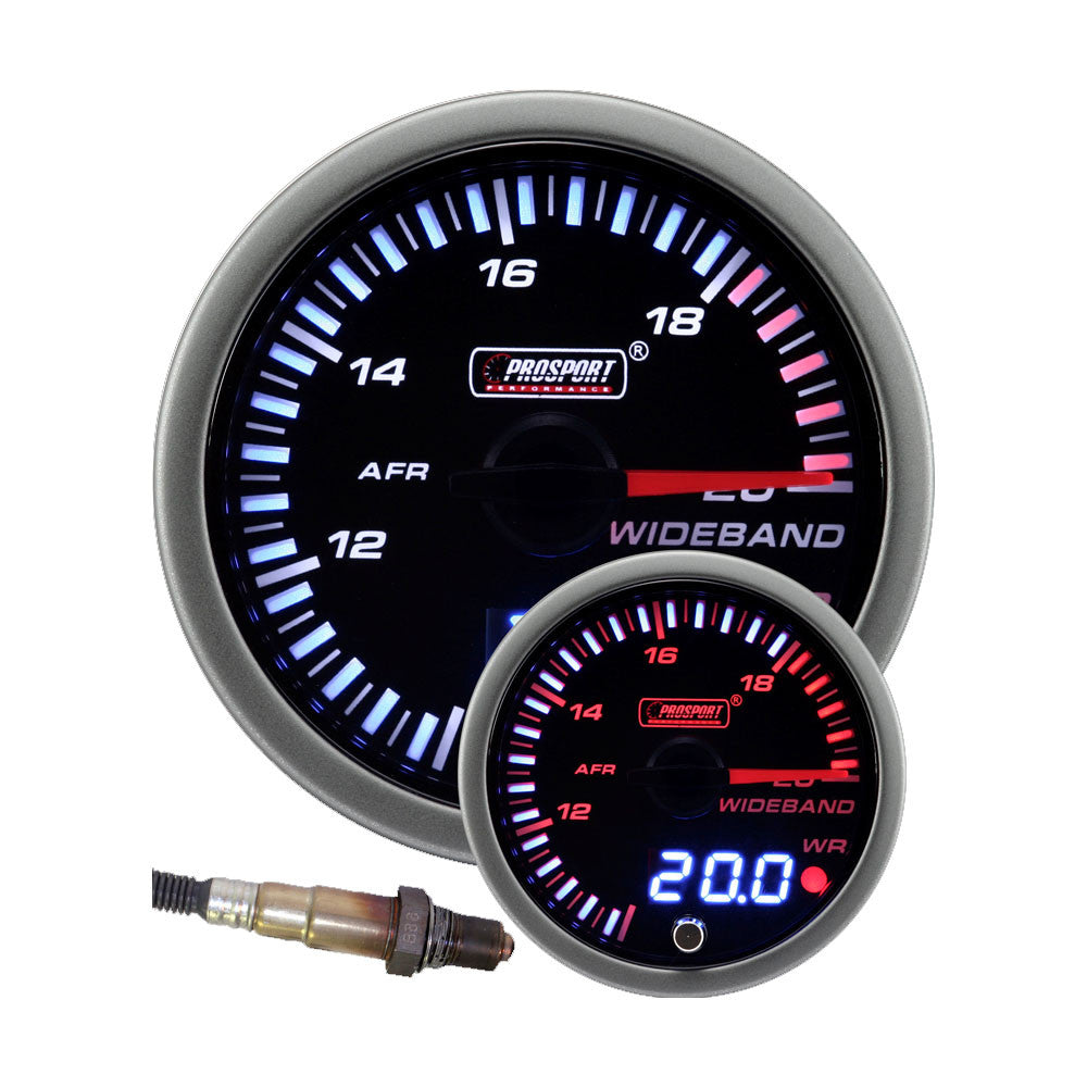 Wideband Gauge Prosport Premium Analog Wideband Gauge Kit 52mm
